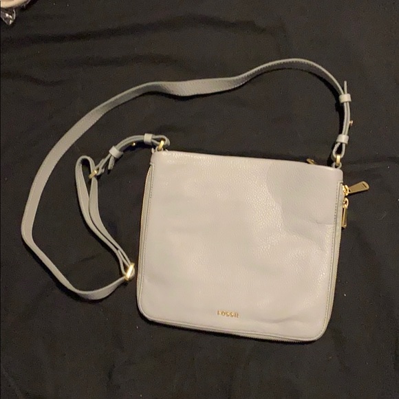 Fossil | Bags | Fossil Grey Leather Purse Nwt | Poshmark